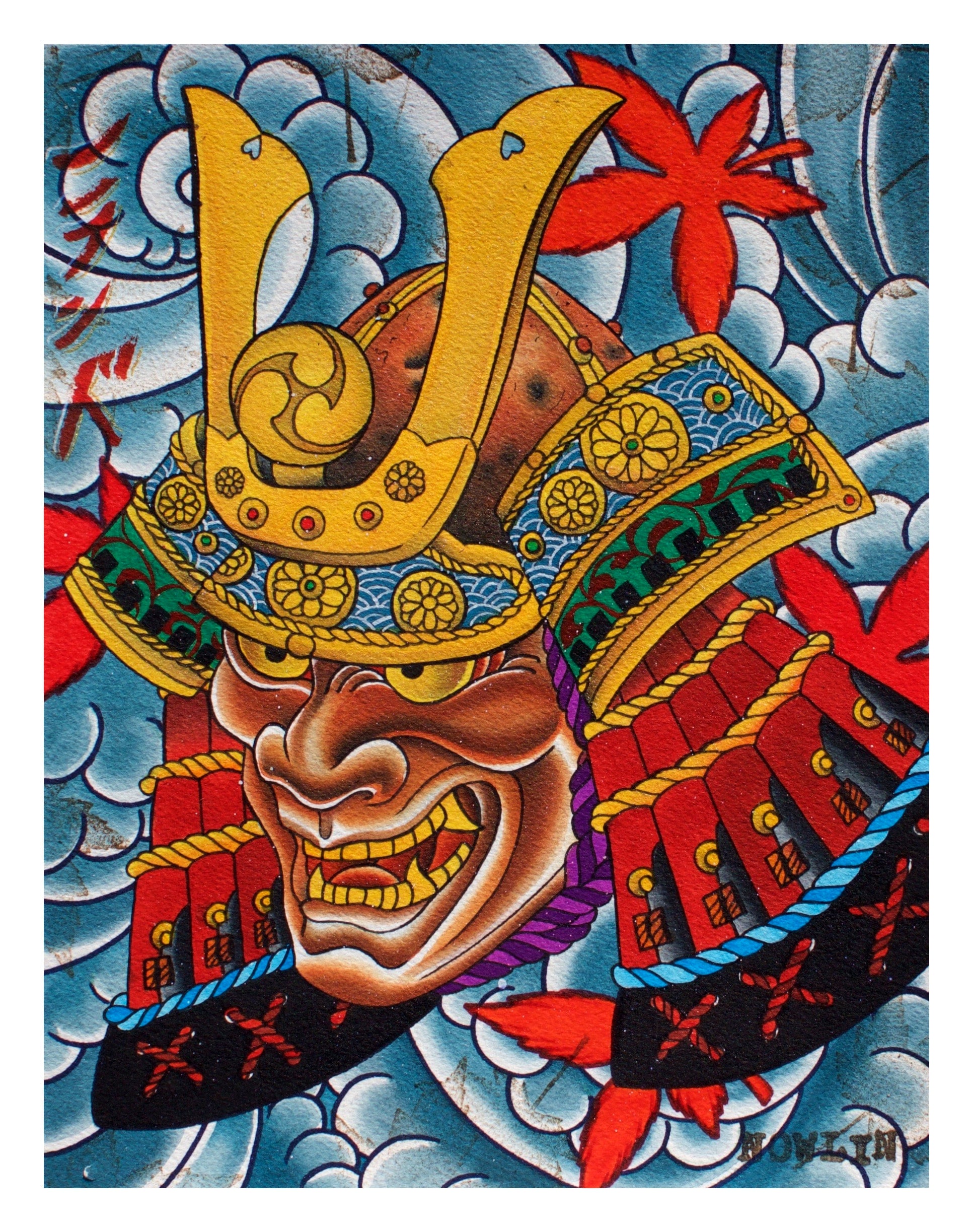 Samurai Mask Flash